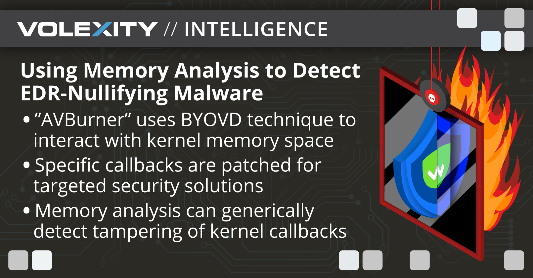 Using Memory Analysis to Detect EDR-Nullifying Malware | Volexity