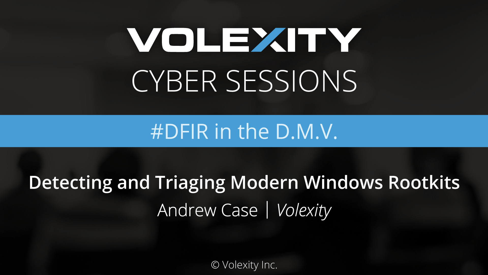 Detecting and Triaging Modern Windows Rootkits | Andrew Case | Volexity