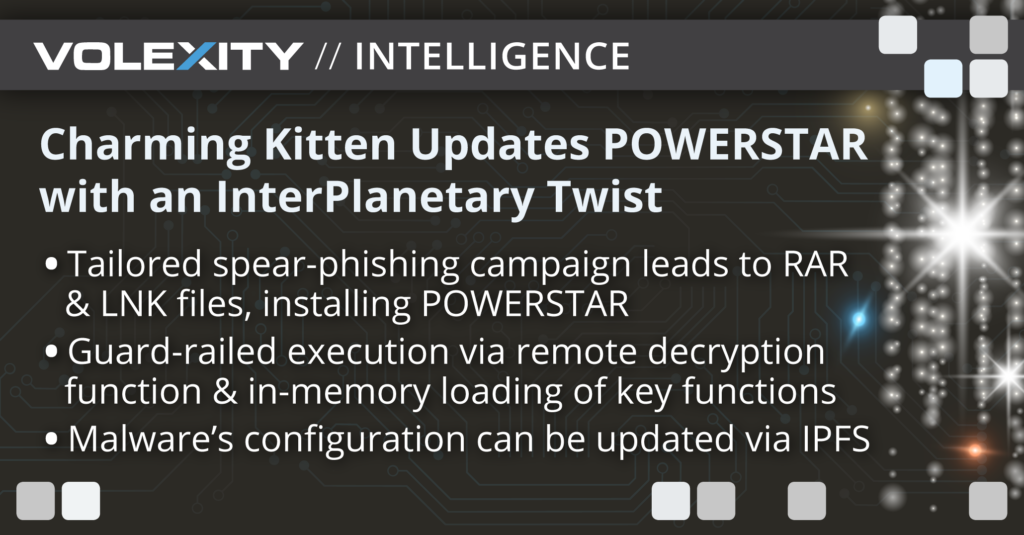 Charming Kitten Updates POWERSTAR with an InterPlanetary Twist | Volexity